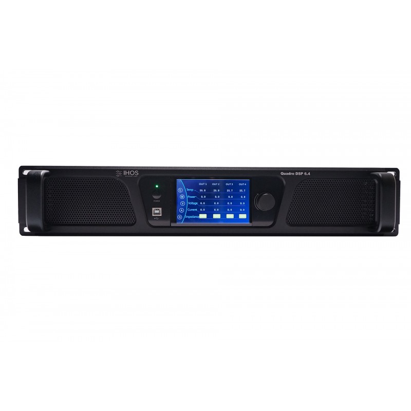 quadro 6.4 dsp ihos amplificateur forte puissance 4 canaux et dsp